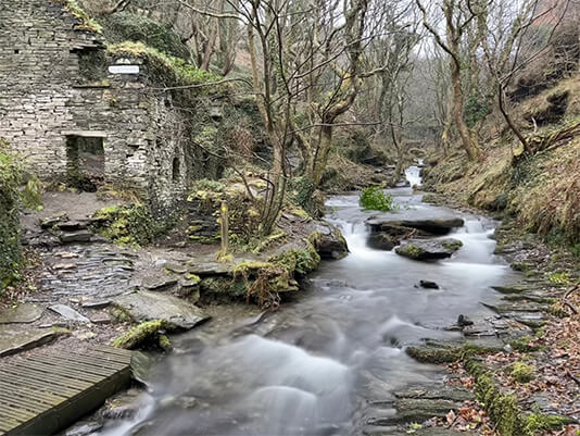 Walks around Boscastle: Lady's Window - The Riverside