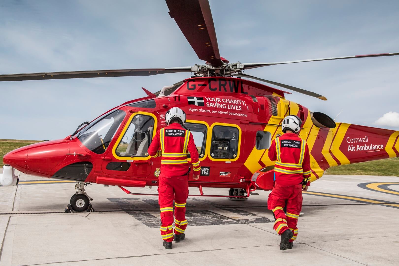 The Riverside proudly supports Cornwall Air Ambulance - The Riverside