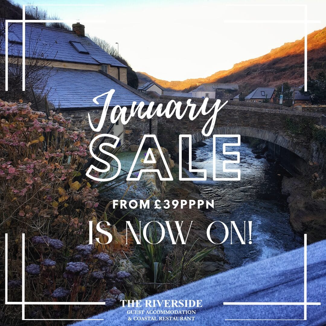 January sale rooms from £29 per person per night at The Riverside